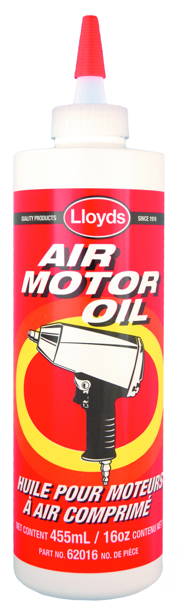 Air Motor Oil 455 Ml (16oz) bottle 62016 – Lloyds Laboratories