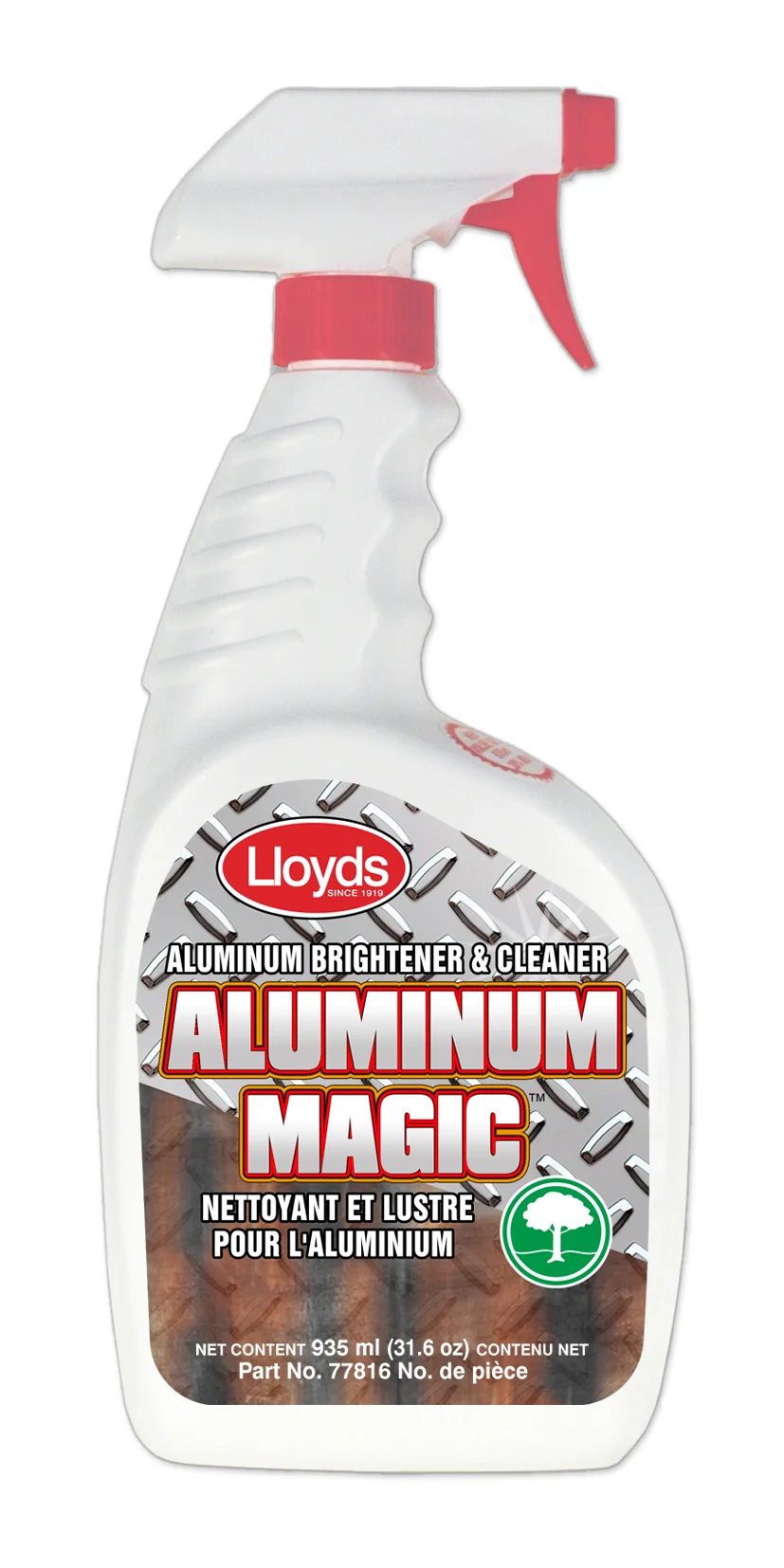 Aluminum Magic – aluminum brightener and cleaner – Lloyds Laboratories