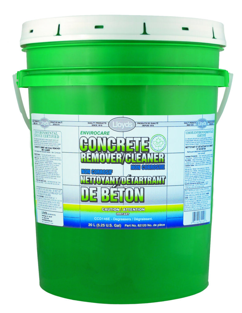 Environmentally Friendly Concrete Remover / Cleaner (5.25 gal) 20 ltr ...