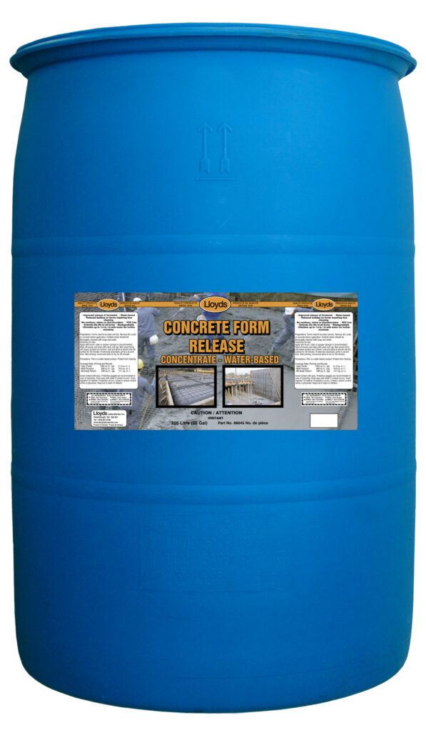 Concrete Form Release High purity mineral oil 205 ltr drum ( 54.16 gal ...